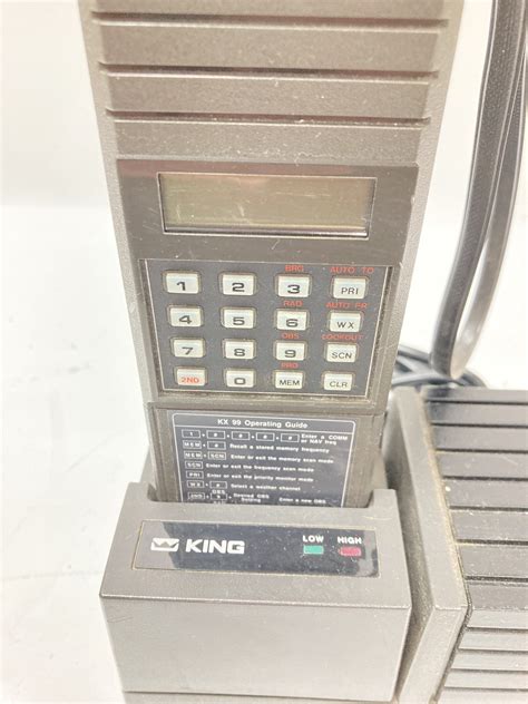 Bendix King Kx99 Handheld Aviation Radio Transceiver Avionic