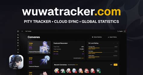 wuthering waves resource and companion app · wuwa tracker