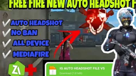 Auto Headshot Hacker 😈garena Free Fire Youtube