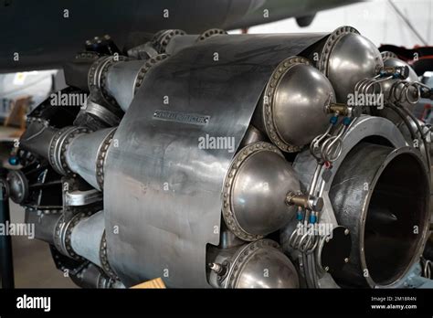 The Big General Electric J31 I 16 Turbojet Engine Of The Bell P 59