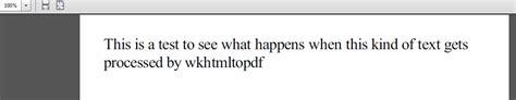 Why Do Wkhtmltopdfexe Produce Different Results On Different Windows