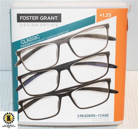 Foster Grant Reading Glasses 2 Pack 125