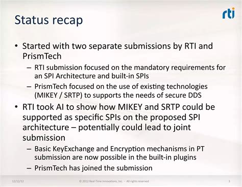 OMG DDS Security Rd Revised Submission PPT