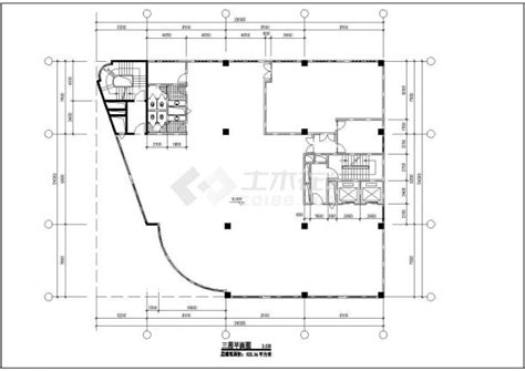 苏州市某5100平米8层商场宾馆综合建筑设计cad图纸商业建筑土木在线