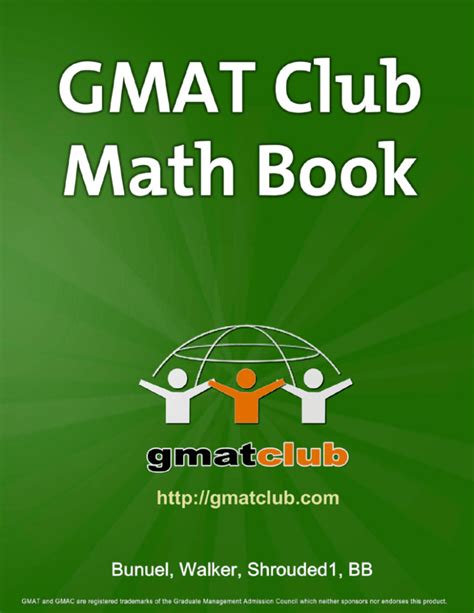 Free Gmat Math Book