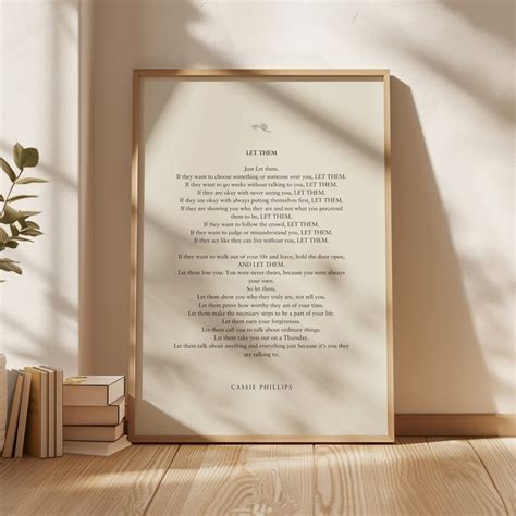 Let Them By Cassie Phillips Etsy