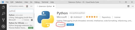 Python Instalando En Visual Studio Code Christian Amado