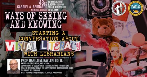 School Librarian In Action The 43rd Gab Lecture On Visual Literacy And Visual Literature