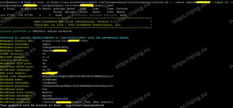 【教程】在linux中使用openlitespeed一键安装包搭建wordpress网站 开发调优 Linux Do
