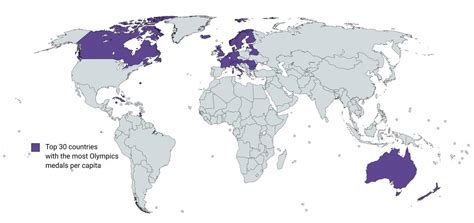 Most Olympic Medals Per Capita 2024 Della Farrand