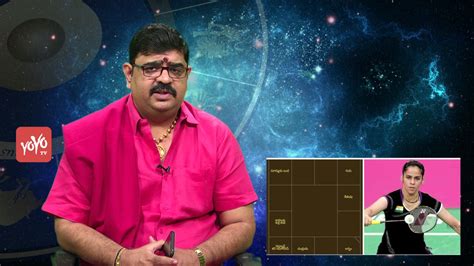Venu Swamy Prediction On Badminton Player Saina Nehwal YouTube