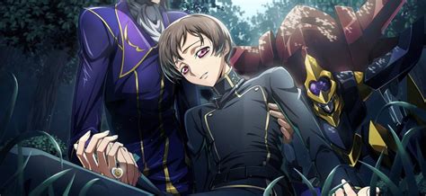 Lelouch Vi Britannia Zero Rolo Lamperouge And Shinkirou Code Geass