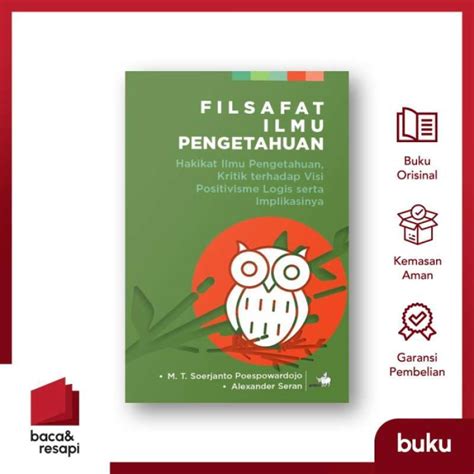 Promo Filsafat Ilmu Pengetahuan Kompas Soerjanto P Alexander