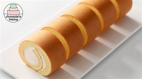 갈라짐없이 실패없이 만드는 롤케이크 캐러멜 가루 생크림 Youtube