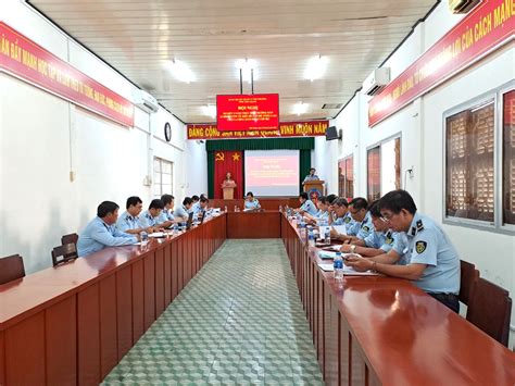 Đảng bộ Cục QLTT tỉnh Tiền Giang tập trung thực hiện các giải pháp nâng cao chất lượng sinh hoạt