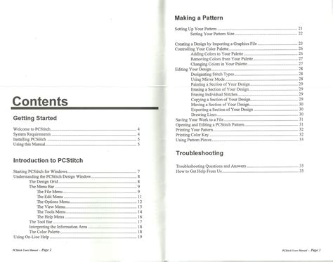 Booklet Pcstitch Release 5 Cross Stitch Pattern Design Software Book Only On Ebid Canada 153479487