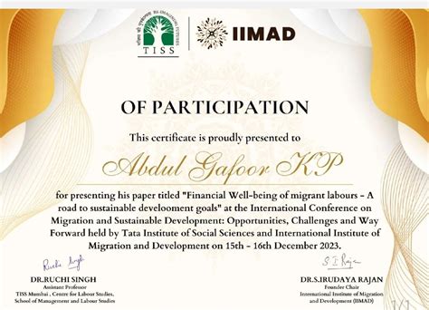 Abdul Gafoor K P On Linkedin Thrilled To Share That I Had The