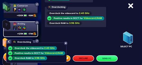 Lately I Find A Bug The Task Is Done But Is Not Approved For Overclocking Rpccreatorgame