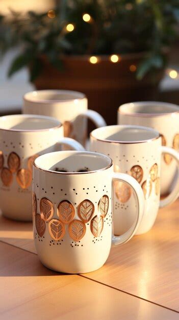 Premium Ai Image Coffee Mug Pattern