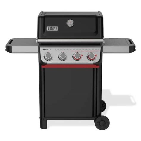 Weber Spirit E 310 3 Burner Liquid Propane Gas Grill In Black With