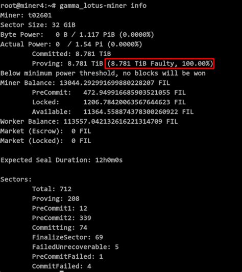 Lost All Storage Power With A Failed Window Post · Issue 2801 · Filecoin Projectlotus · Github