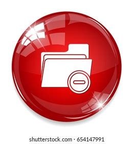 Remove Folder Icon Stock Vector Royalty Free 658486801 Shutterstock