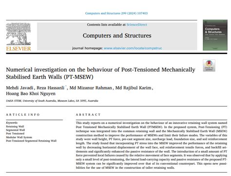 Fea Model For Pt Msews