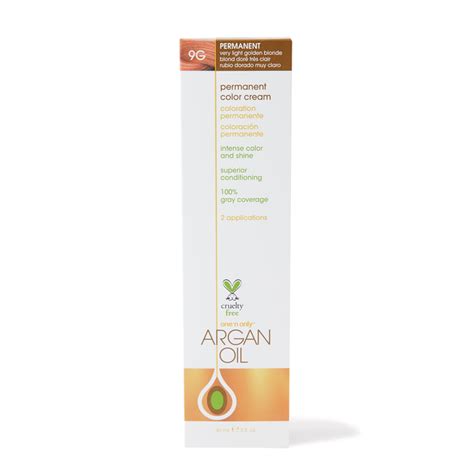 One N Only Argan Oil Permanent Color Cream 9g Very Light Golden Blonde