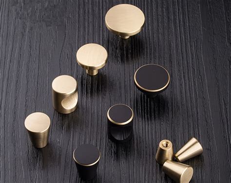 Nordic Simple Creative Brass Wardrobe Door Knobs Cabinet Knobs Etsy