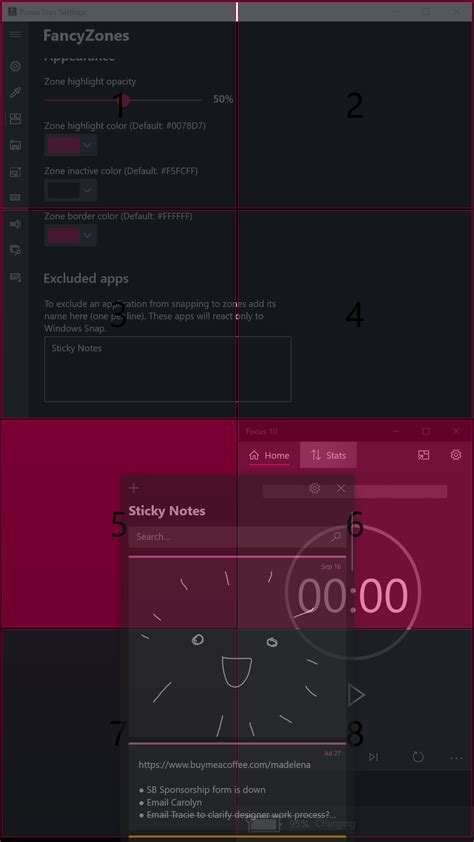 Fancyzones Excluded Apps Doesnt Work With Sticky Notes · Issue 7295
