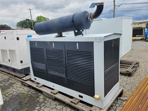 Used 100 Kw Detroit Diesel Gs100 Natural Gas Generator Woodstock Power