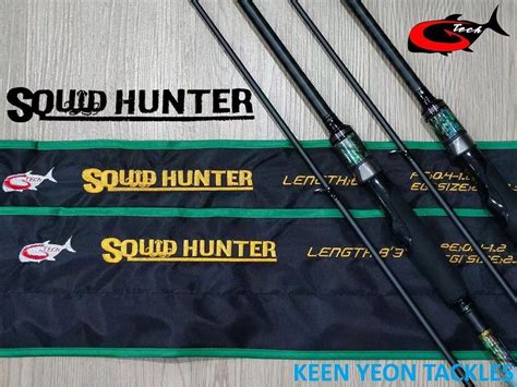 G Tech Squid Hunter Fishing Rod Spinning Shopee Malaysia