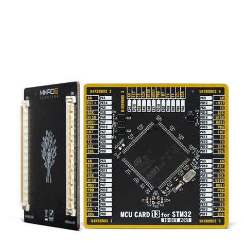 mcu card 13 for stm32 stm32f100ze mikroe