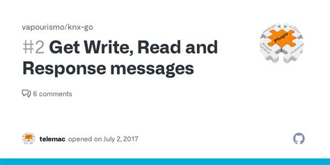 Get Write Read And Response Messages Issue Vapourismo Knx Go Github