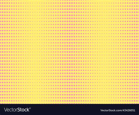 Dotted Pop Art Seamless Pattern 1960s Royalty Free Vector