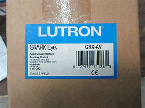 Buy Lutron Grx Av Audio Visual Interface New In The Box