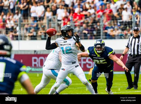 Stuttgart Deutschland 13 August 2023 Elf Game Münchner Raben Bei