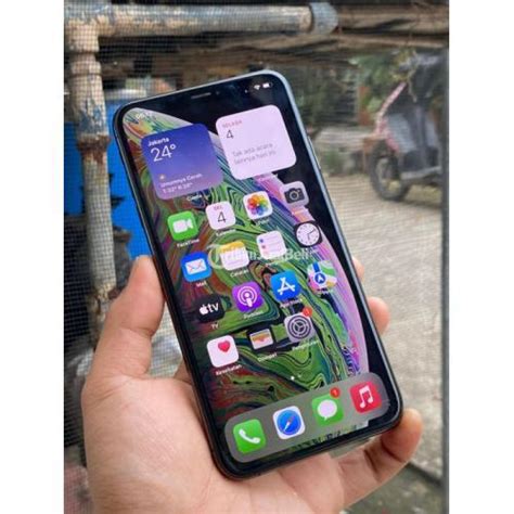 HP Apple IPhone XS MAX GB Bekas Resmi IBox Indo Mulus Fullset Di Bekasi Tribun JualBeli