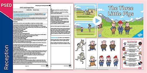 Eyfs Character Feelings Adult Input Plan And Resource Pack