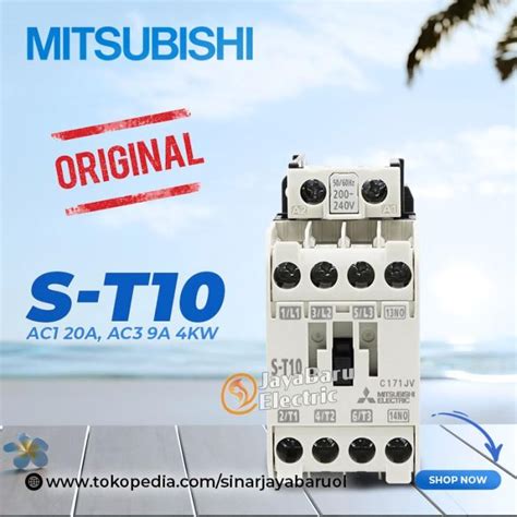 Jual Listrik Kontaktor Contactor Mitsubishi S T10 St10 110v 220v 380v