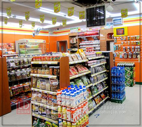 加油站便利店货架摆放 加油站便利店摆放图片 加油站便利店门头 大山谷图库