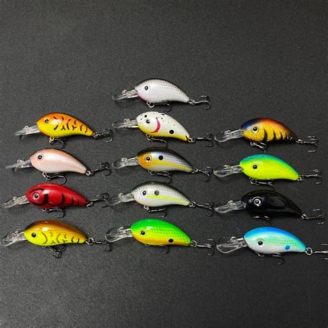 Mm G Mini Crankbaits Topwater Fishing Lures
