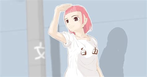 女の子 雨が降りそうだなぁ Sinn 絵でご飯が食べたいのイラスト Pixiv
