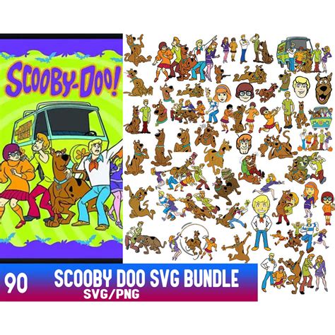 90 Files Scooby Doo Svg Bundle Inspire Uplift