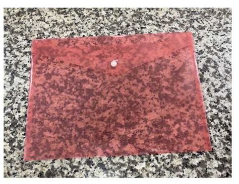 แฟ้มกระดุม A4 [1ซอง]แฟ้มซองใสใส่เอกสาร ซองแฟ้มพลาสคิค กันน้ำ มีเป๊กติด พร้อมส่ง Line Shopping