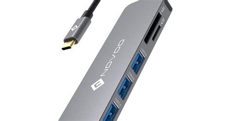 Novoo Hub USB C 3 en 1 meilleur prix Les Numériques