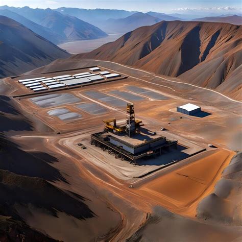 Assessment Of A Remote Mining Site Premium Ai Generated Image