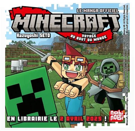 Minecraft débarque en manga chez nobi nobi Breakforbuzz