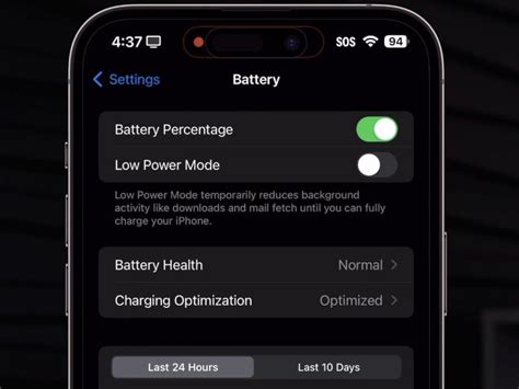 Ios 174 Shows Battery Health As “normal” The Number Will Be Shown Only