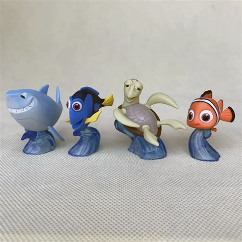Disney Cartoon Anime Finding Nemo Kawaii Bruce Nemo Dory Action Figure